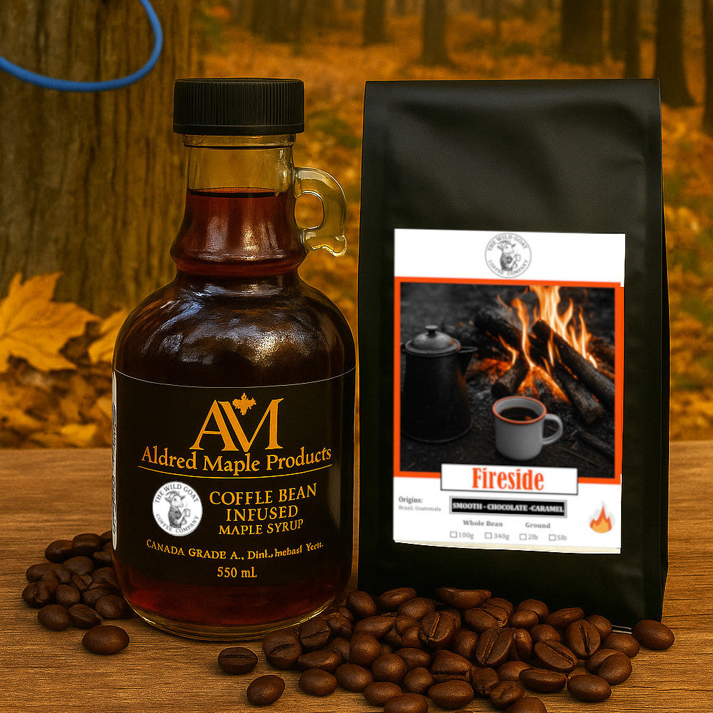 Aldred Coffee Bean Maple syrup – The Wild Goat Coffee Company